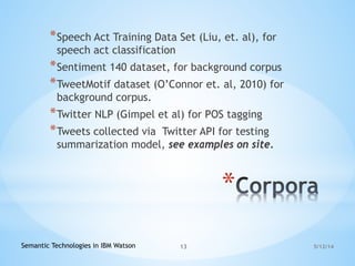 Watson presentation | PDF
