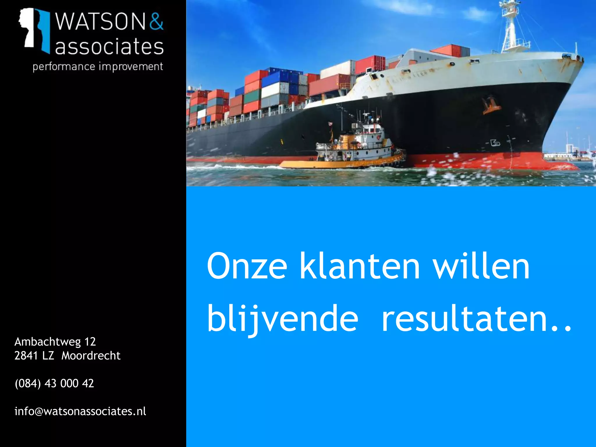 Wie is Watson | PPTX