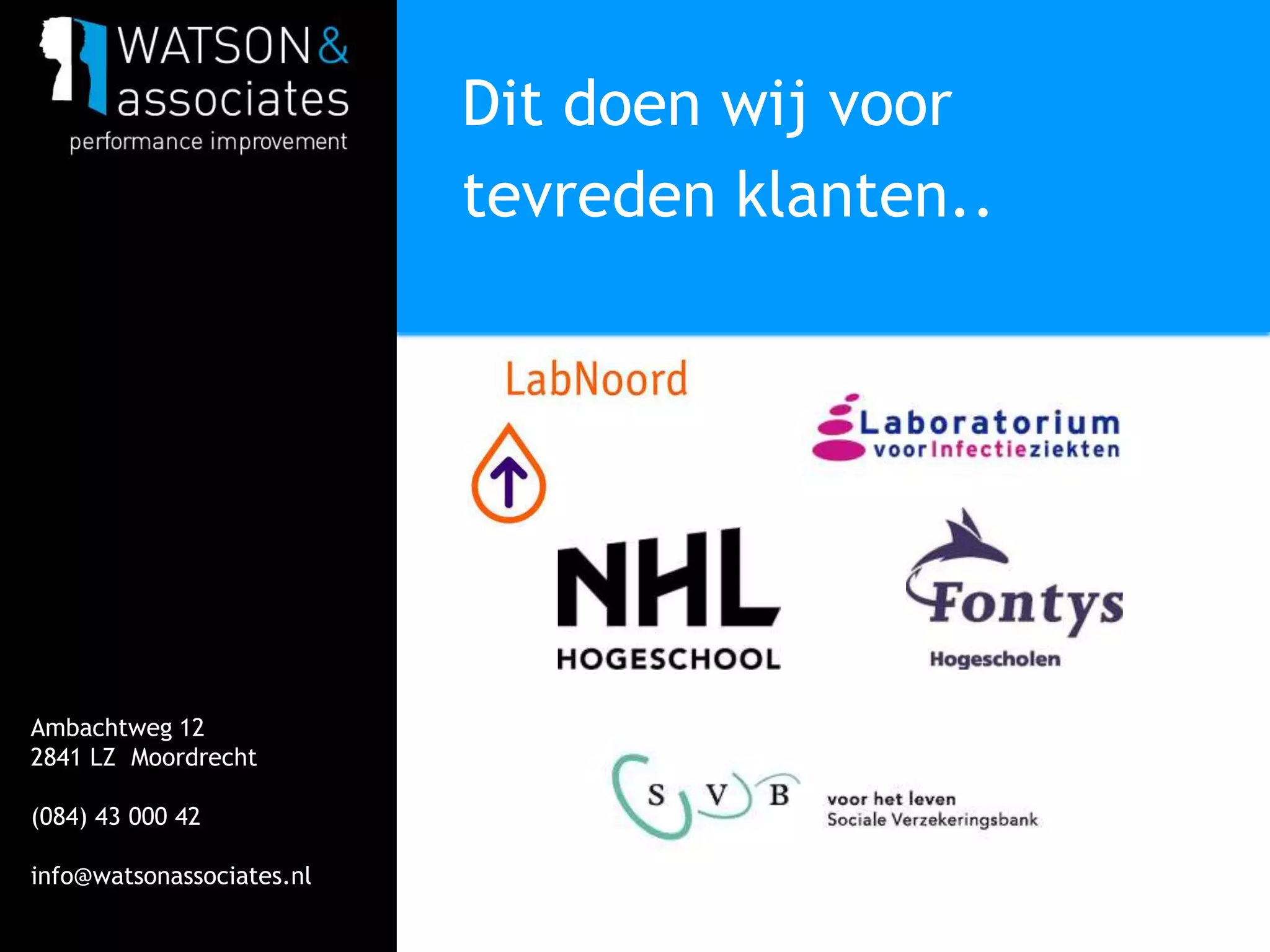 Wie is Watson | PPTX