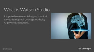 Watson Studio : ML Made Simple | PDF