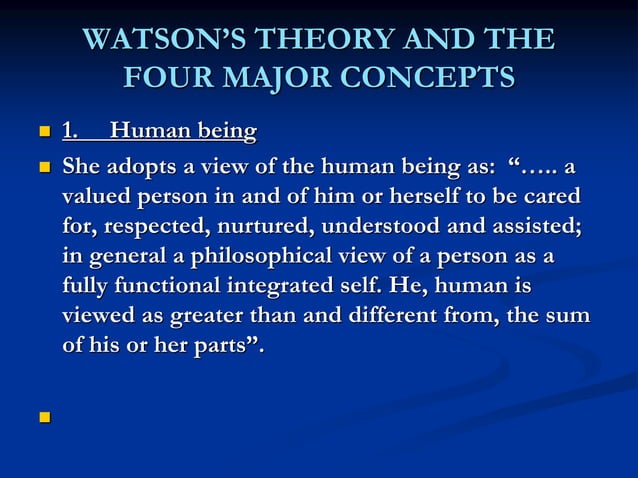 Watson theory | PPT
