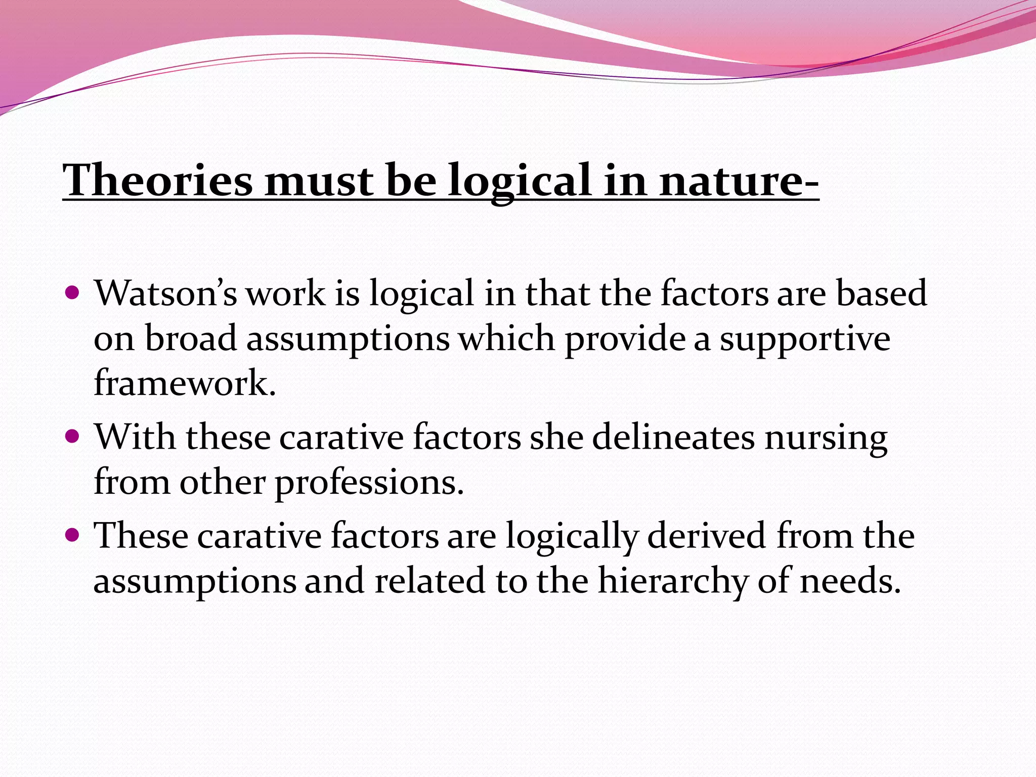 Watson theory | PPTX