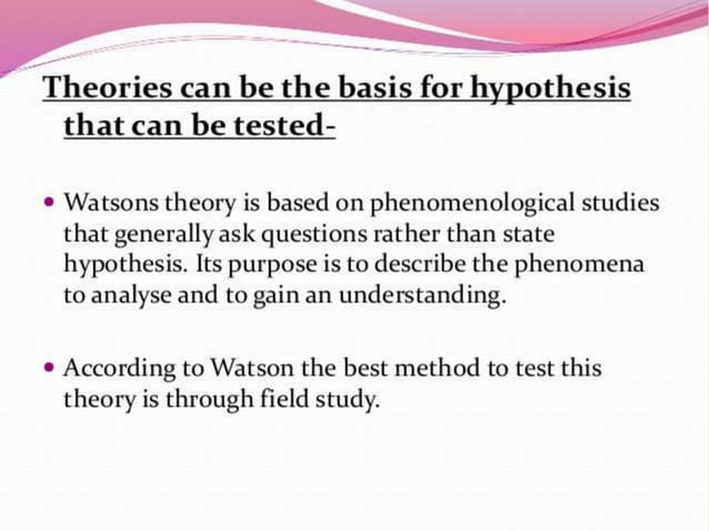 Watson's theory of human caring | PPT