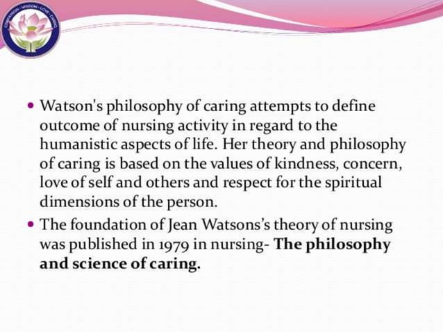 Watson's theory of human caring | PPTX