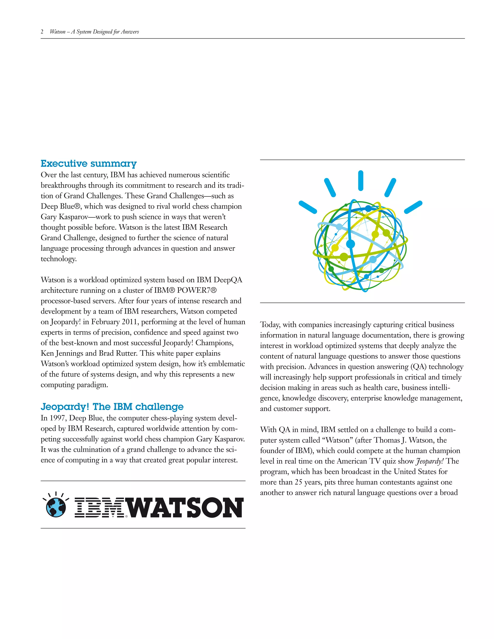 Watson white paper | PDF