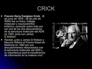 Watson y crick | PPT