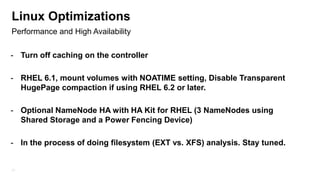 Optimizing your Infrastrucure and Operating System for Hadoop | PPTX | Computer Networking ...