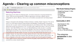 Optimizing your Infrastrucure and Operating System for Hadoop | PPTX | Computer Networking ...