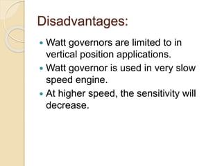 Watt Governor | PPTX