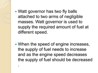 Watt Governor | PPTX