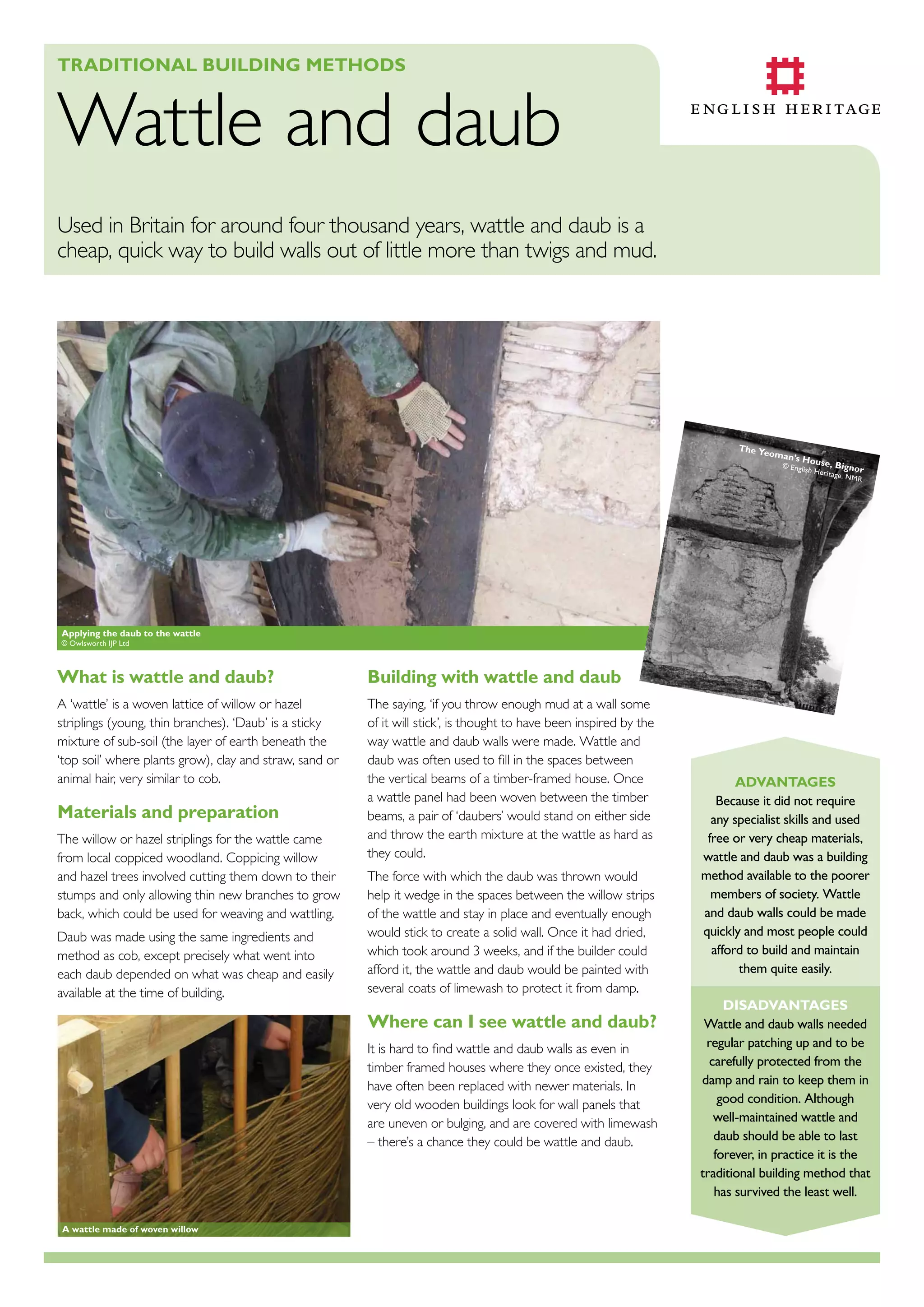 Wattle & Daub | PDF