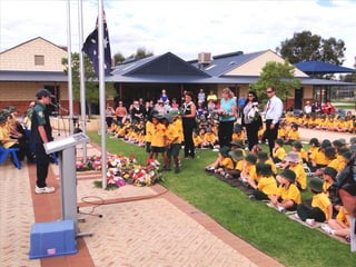 Wattle Grove Primary School - ANZAC Ceremony 2013 | PPT