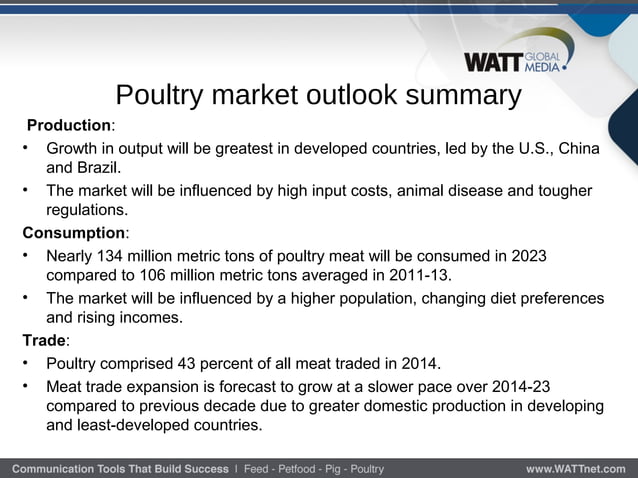 Global poultry market trends and forecasts | PPT