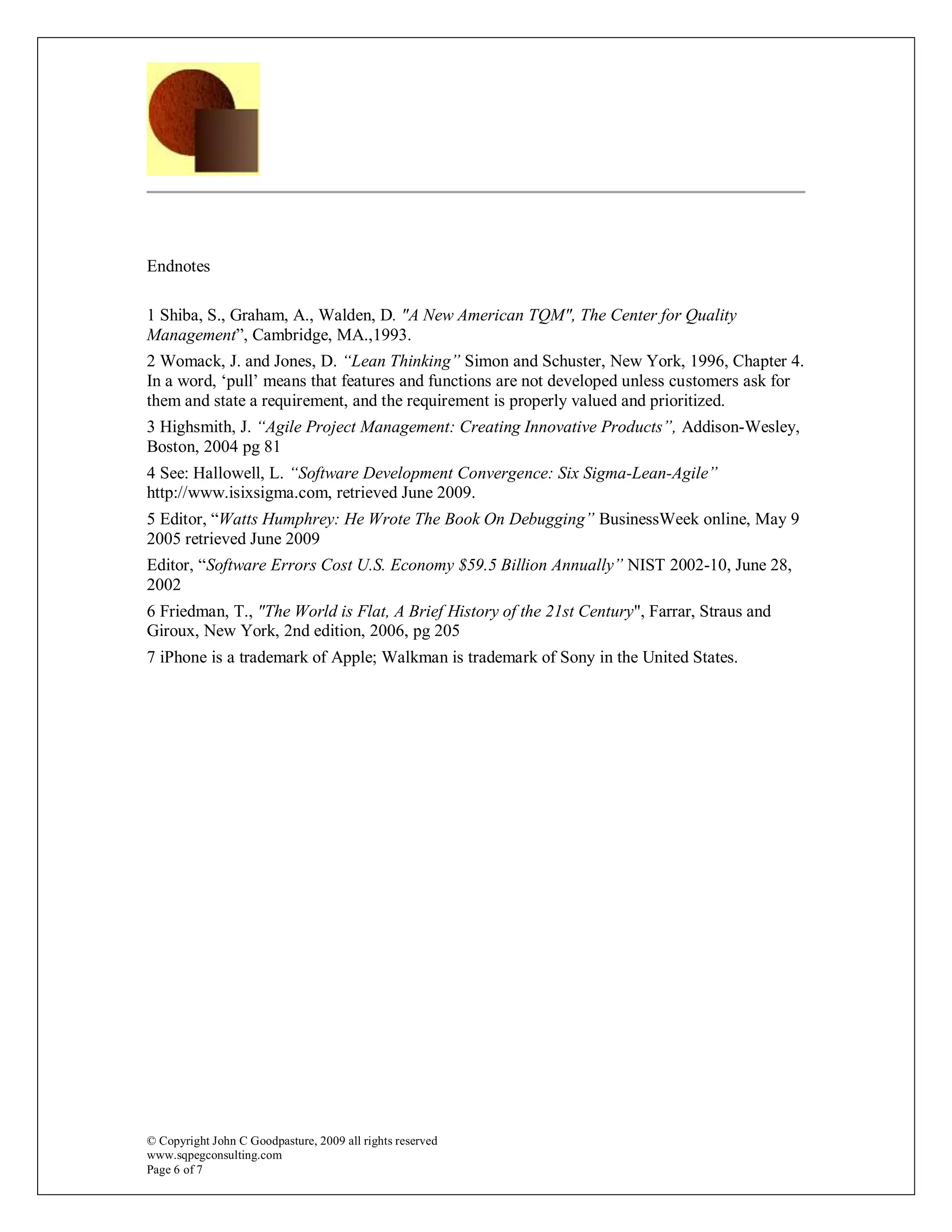 Four big ideas that drive agile quality | PDF