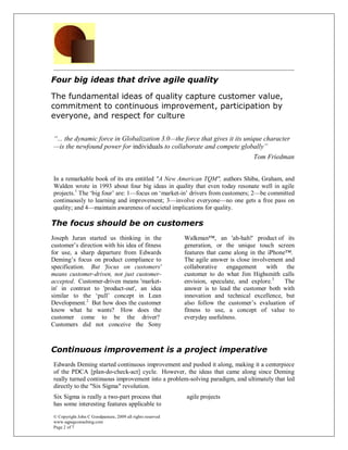 Four big ideas that drive agile quality | PDF