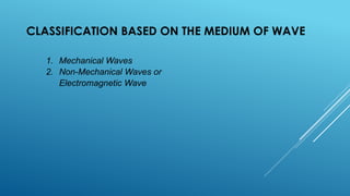 Vibration engineering, types of waves and functions | PPTX