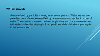Vibration engineering, types of waves and functions | PPTX