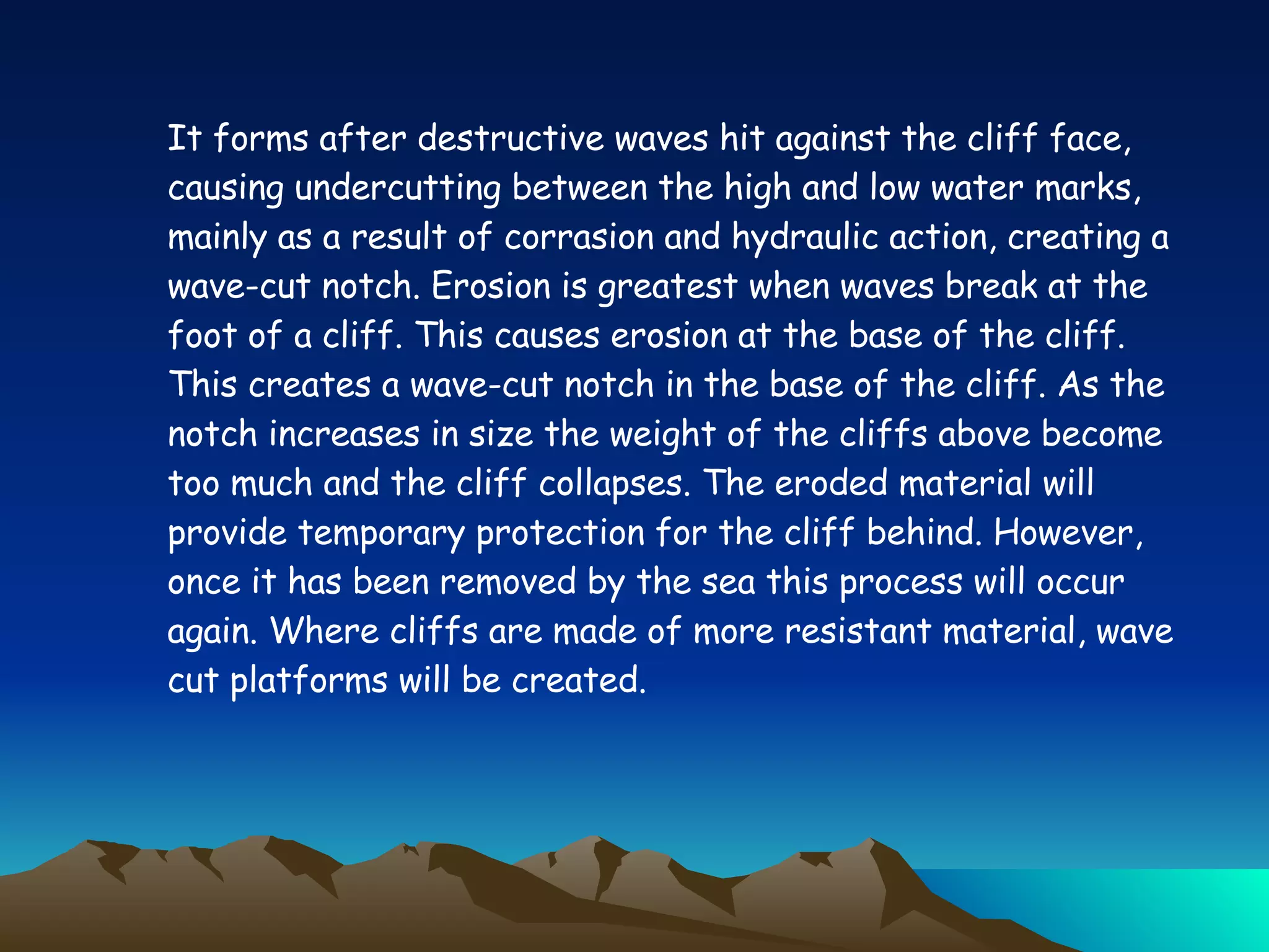 Wave Cut Platform | PPT