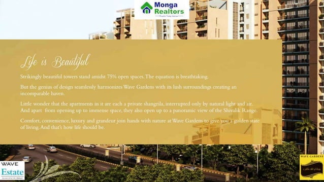 Wave esWave Estate Mohali, Wave Estate sector 85 mohali | PPTX