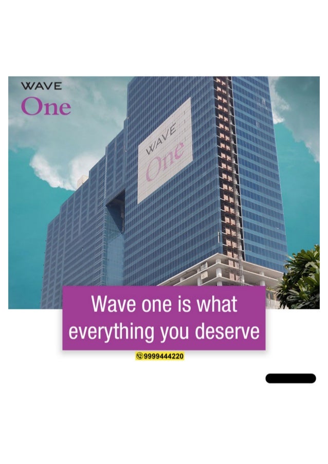 Wave One Noida, Wave One Sector 18 Noida | PDF