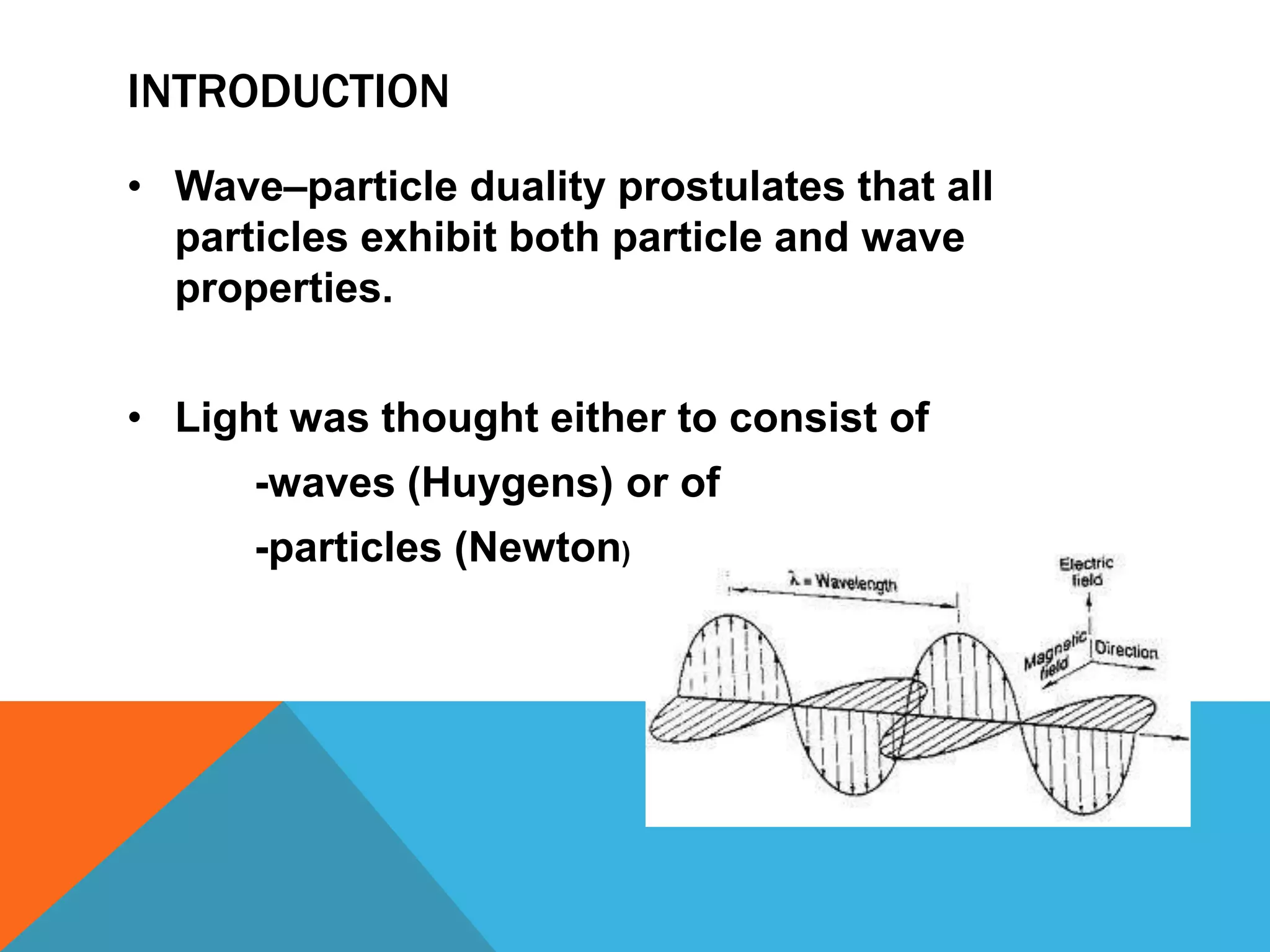 Wave particle duality | PPTX