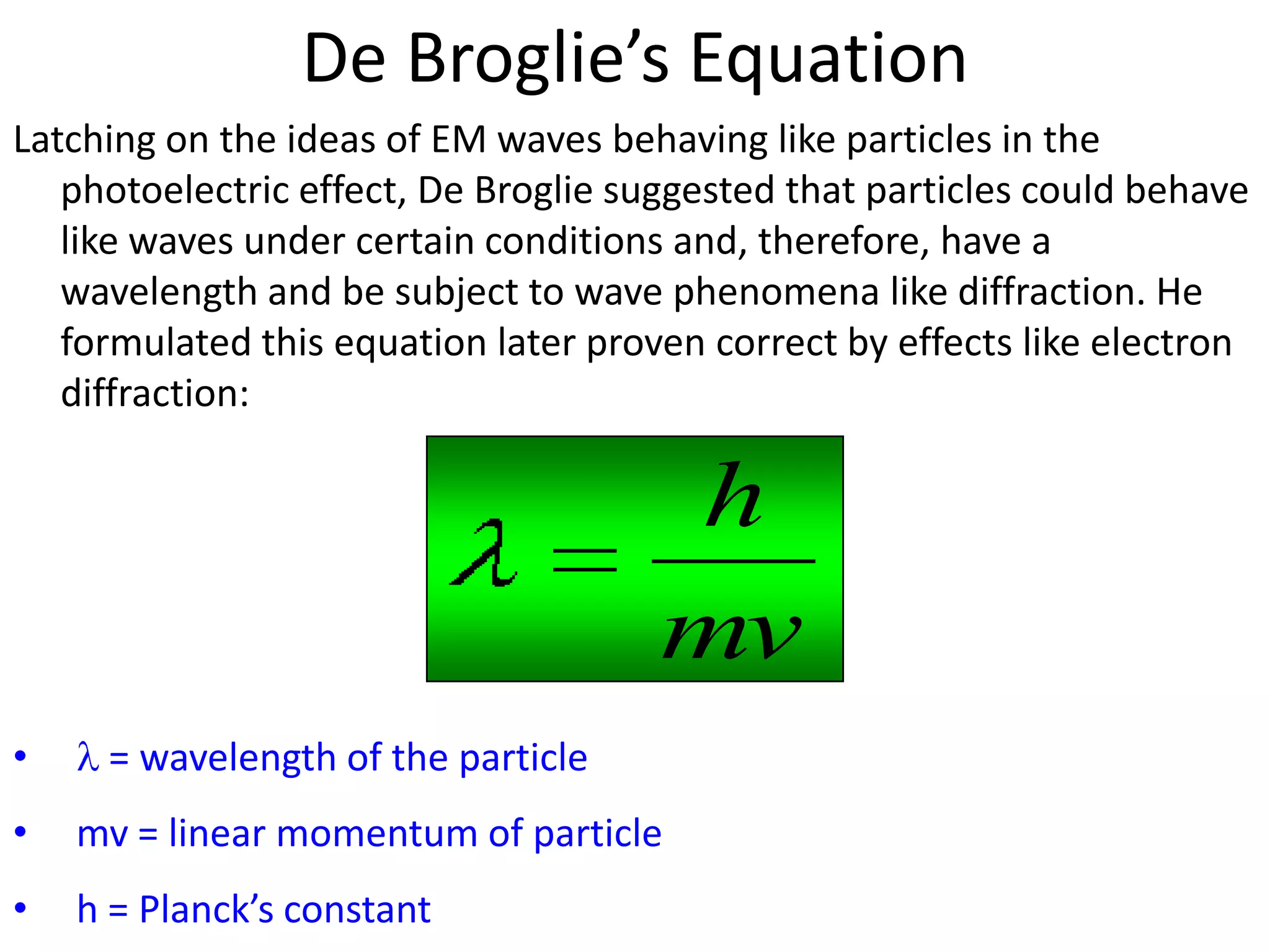 Wave particle duality | PPTX