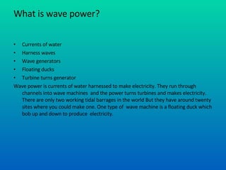 Wave Power | PPT