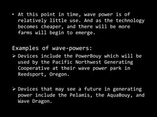 Wave power ships | PPT