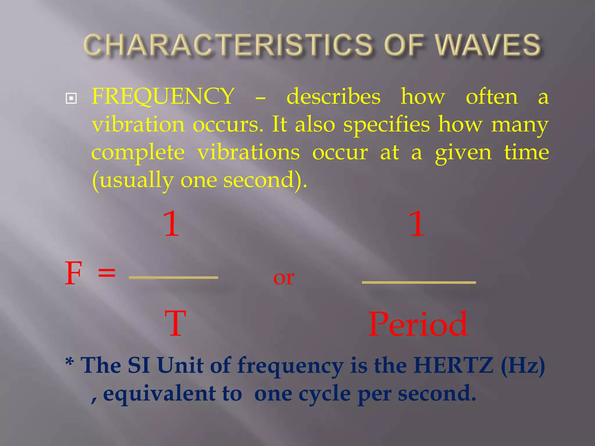WAVE AND ITS PROPERTIES | PPTX