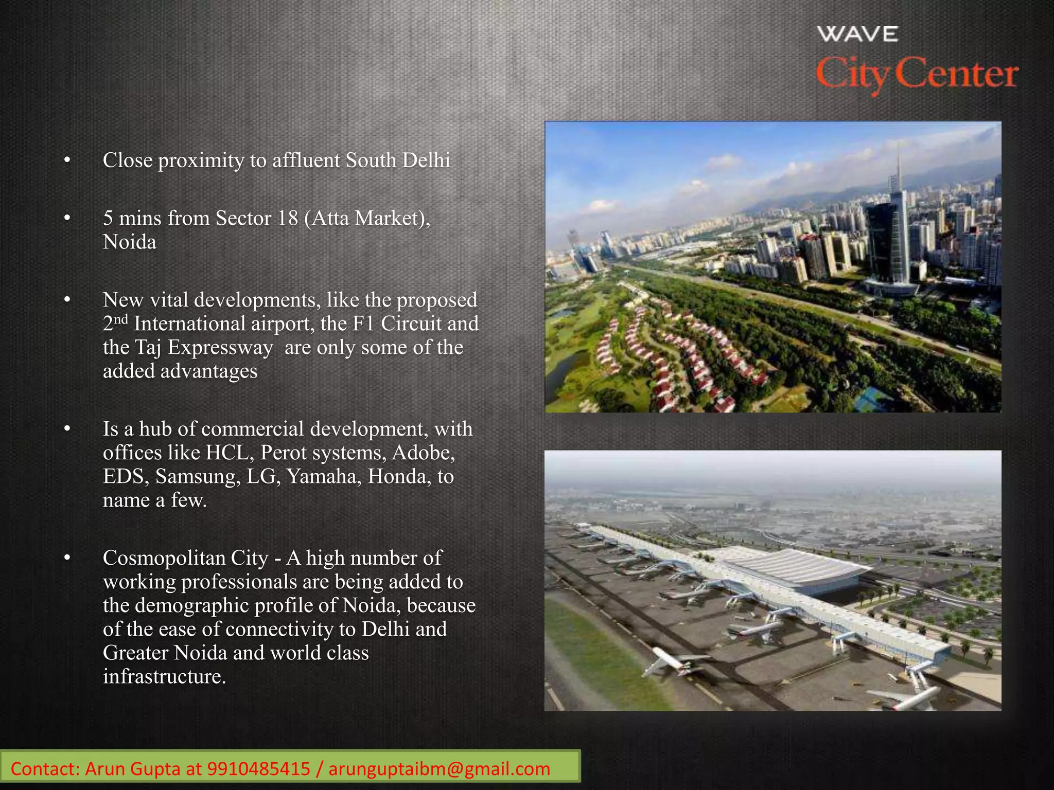 Wave city center noida sector 32 | PPTX