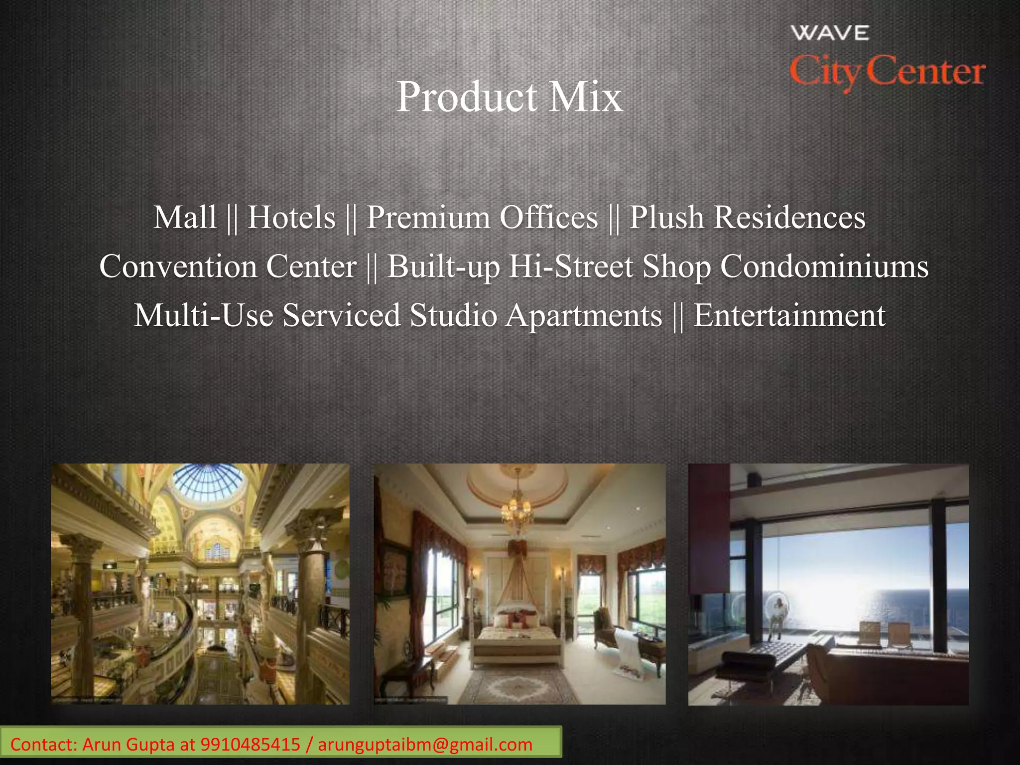 Wave city center noida sector 32 | PPTX