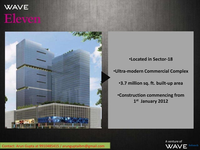Wave city center noida sector 32 | PPTX