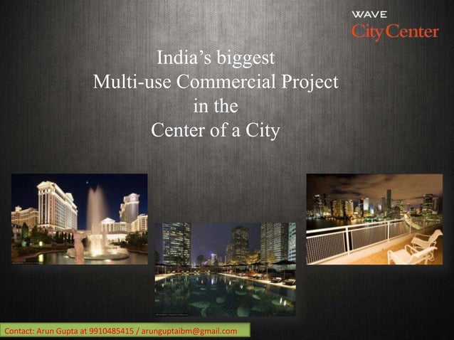 Wave city center noida sector 32 | PPTX