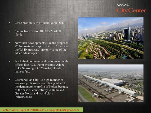 Wave city center noida sector 32 | PPTX