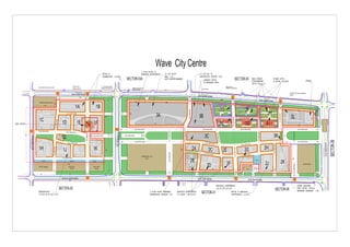 Wave city center site layout the plan | PDF | Civil Engineering ...