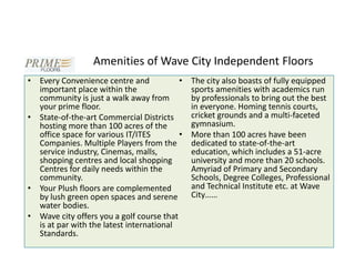 Wave city floors | PPT