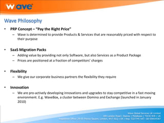 Wave Company Information | PPSX