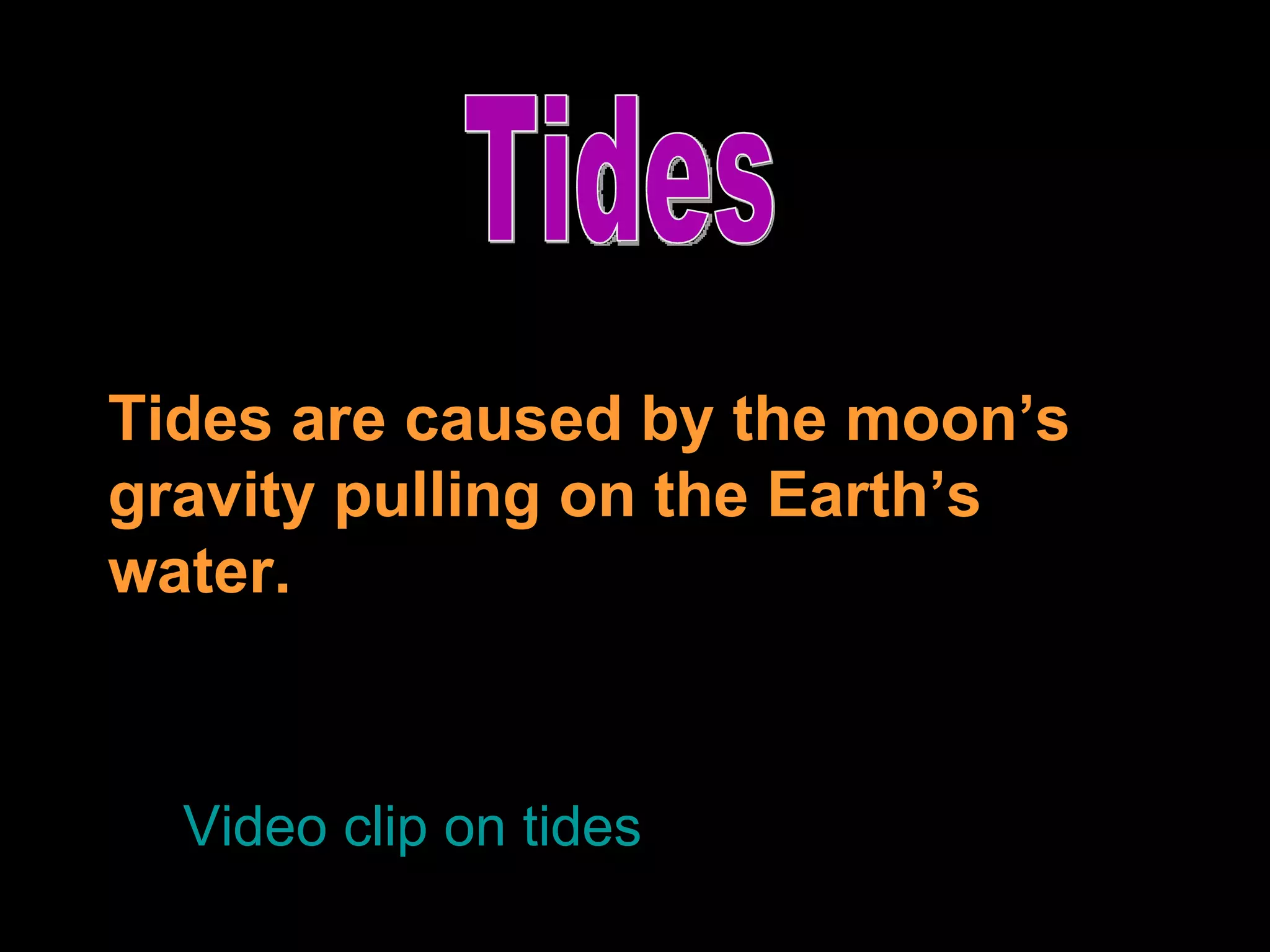 Wave currents tides | PPT