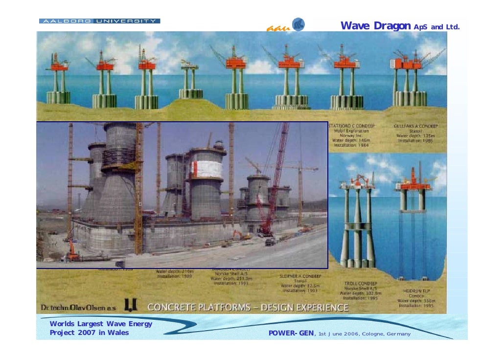 Wave Dragon Project In Wales Power Gen 2006d
