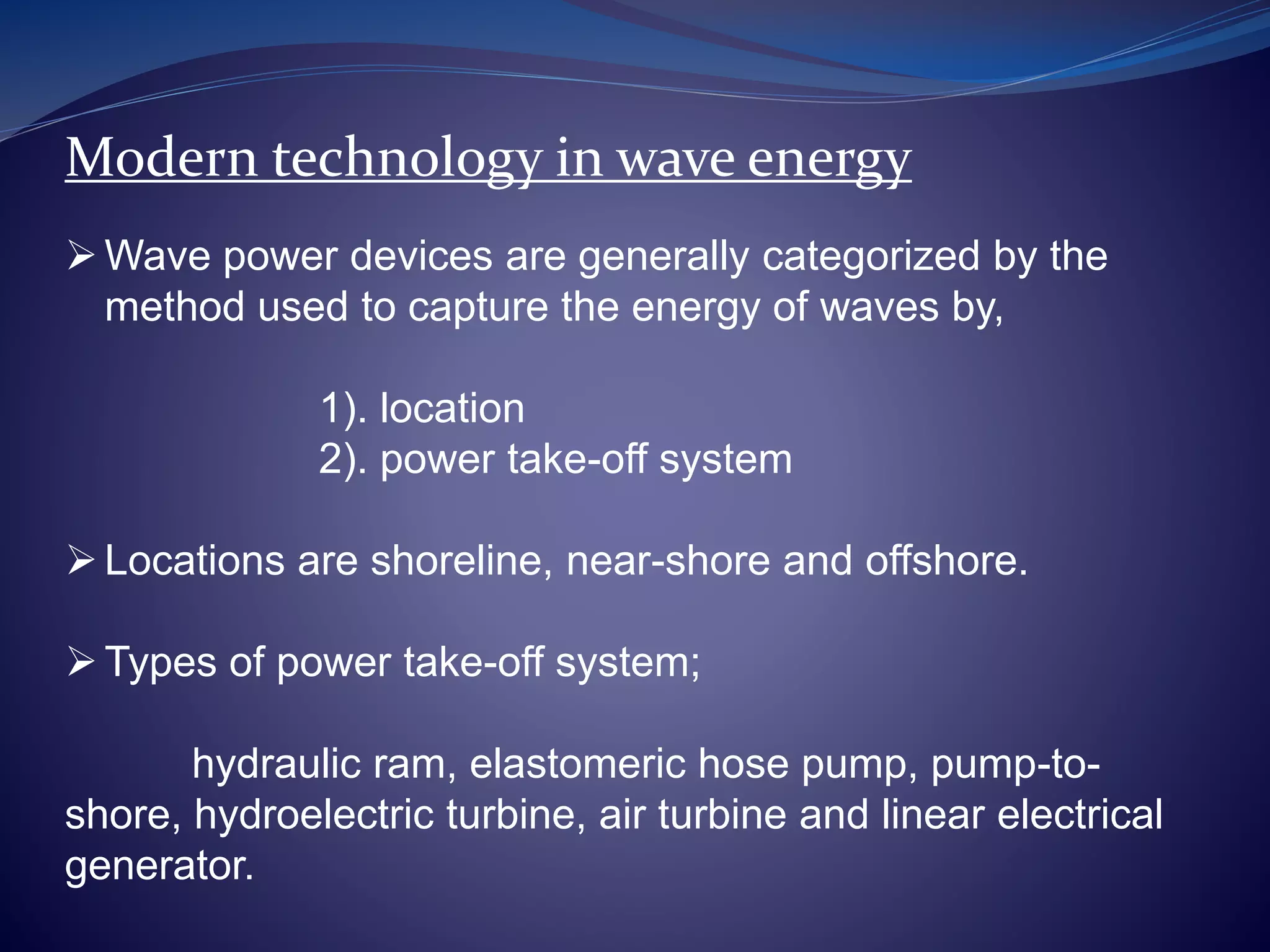 Wave energy by janith dilan nawarathne | PPT