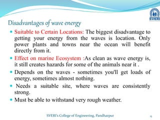 Wave energy by R.D.Solage | PPTX
