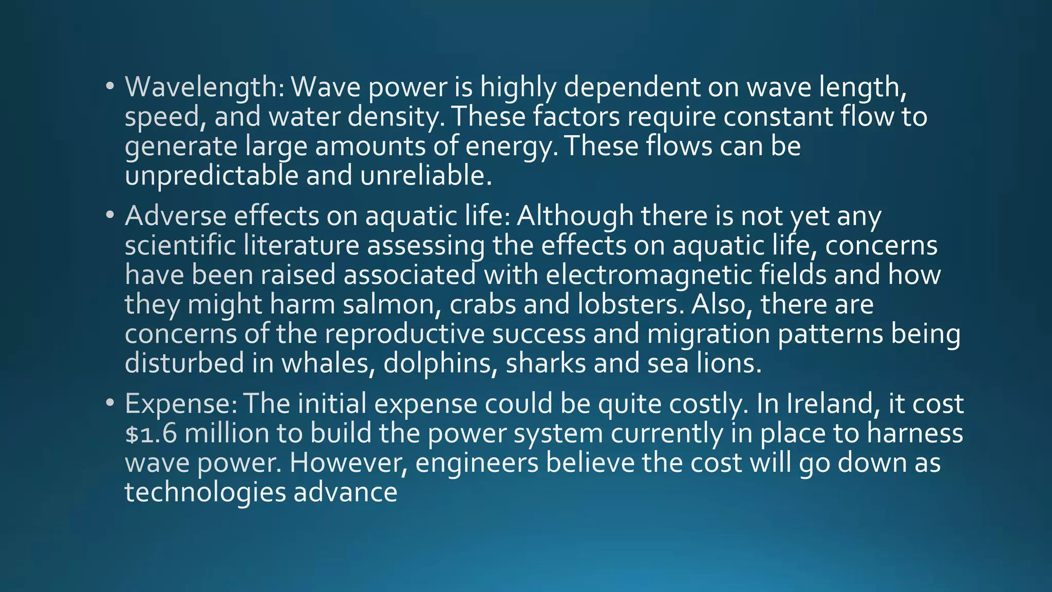 Wave energy | PPT