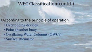 Wave energy: Operation and Prospects | PPTX | Surfing and Bodyboarding ...