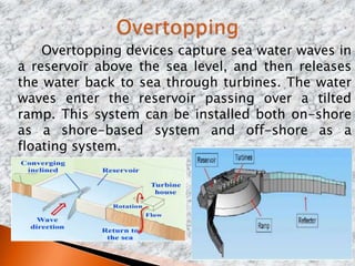 WAVE ENERGY presentation physics projects | PPTX | Physics | Science