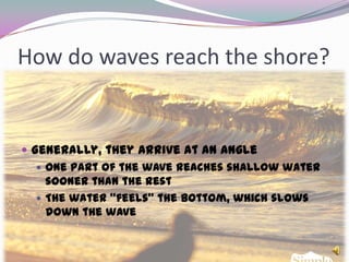 Wave Erosion and Deposition Lesson Power Point | PPTX
