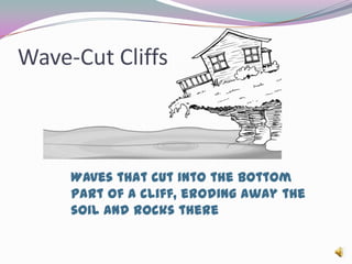 Wave Erosion and Deposition Lesson Power Point | PPTX