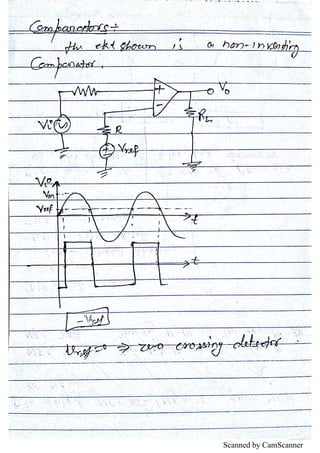 Waveform genrators (comparators schmitt trigger) | PDF