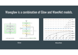 Taras Sereda "Waveglow. Generative modeling for audio synthesis" | PPT