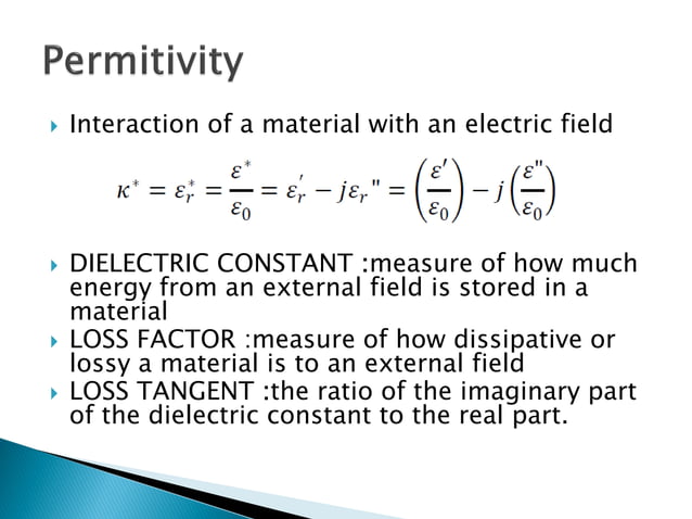 Waveguide Fixture Based Permittivity Determination of Non-Conducting ...