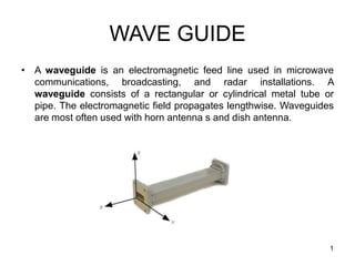 Waveguides.ppt | Physics | Science